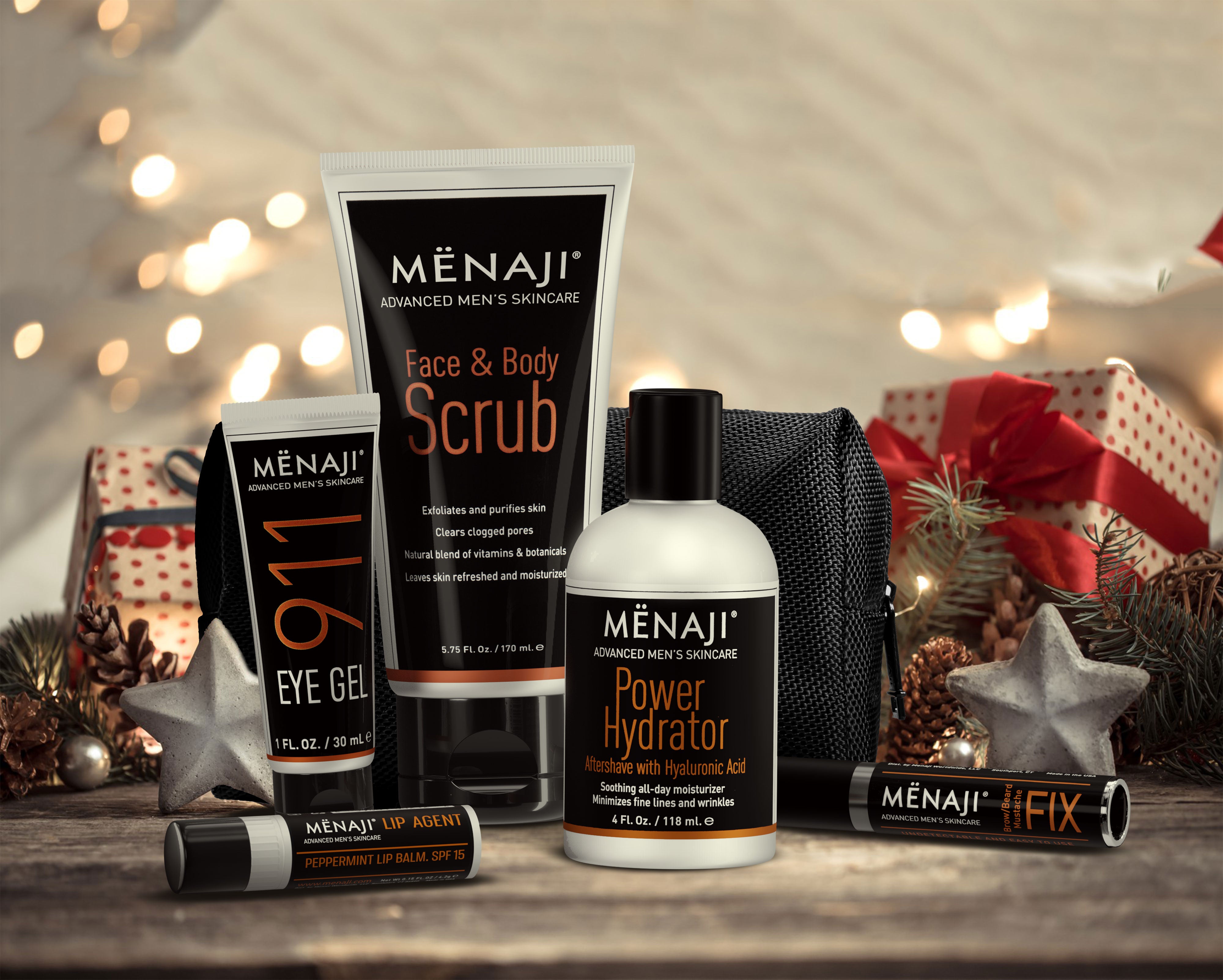 MËNAJI Holiday Gift Set | Men's Skincare Set